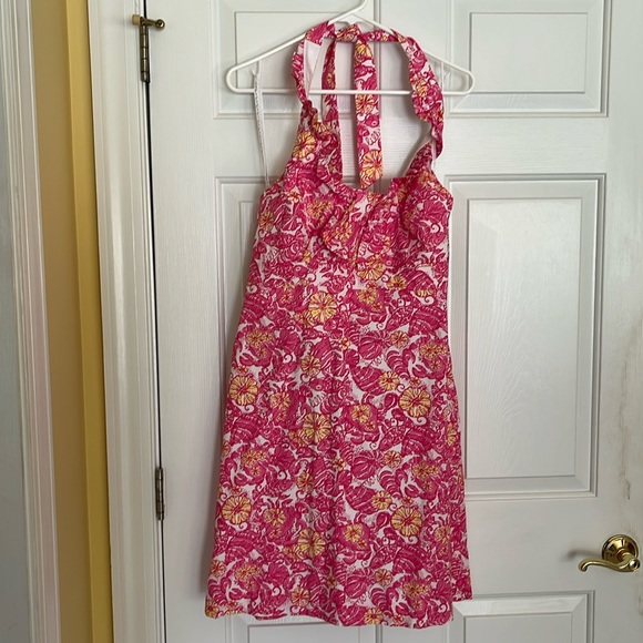 Lilly Pulitzer | Dresses | Pink And Yellow Chum Bucket Older Lilly ...